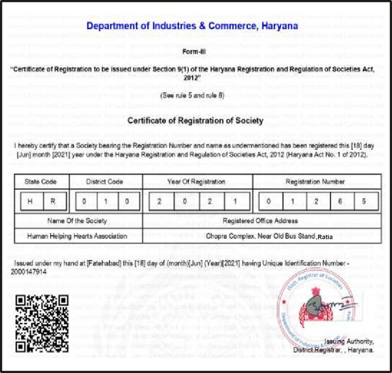 About Us – Human Helping Hearts Association